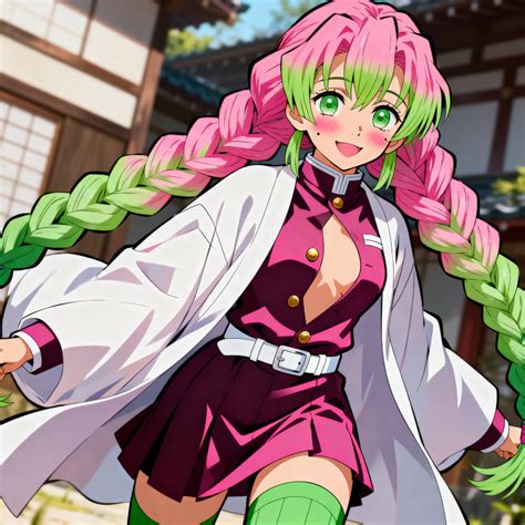Mitsuri Kanroji Demon Slayer Character Art Ai Art Generator Easy