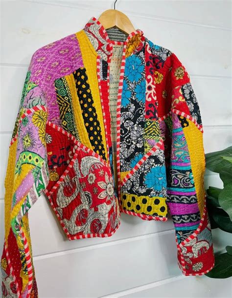 Quilted Patchwork Bomber Jacket