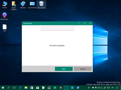 Tour Completo Di Windows 10 Insider Preview Build 16212