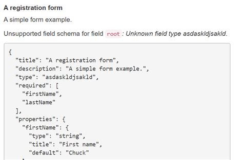 Editing Widget Type Breaks The App Issue Rjsf Team React Jsonschema Form GitHub