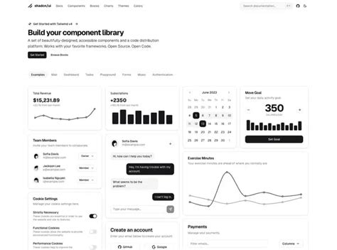 Nextjs Templates Free Shadcnui Components