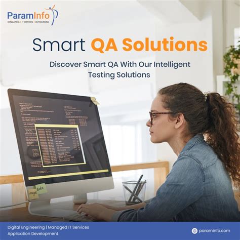 Paraminfo On Linkedin Qasolutions Softwarequality Automation