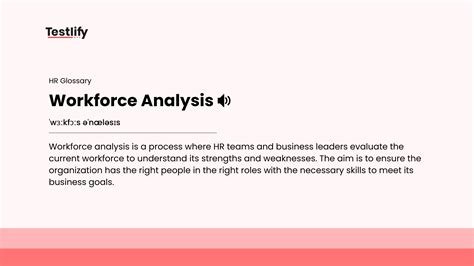 What Is Workforce Analysis Hr Glossary Testlify
