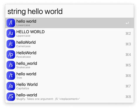 Alfred Gallery • Workflows • String Multitool