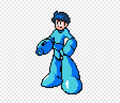 Megaman 8 Bit Pixel Art