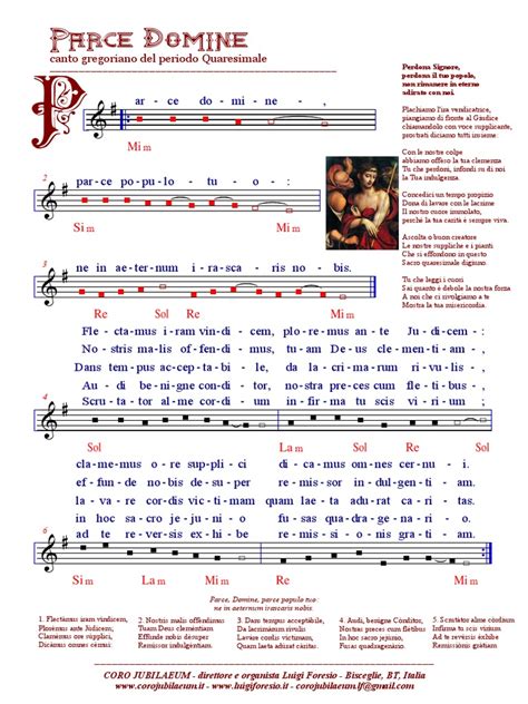 Parce Domine Gregoriano Pdf