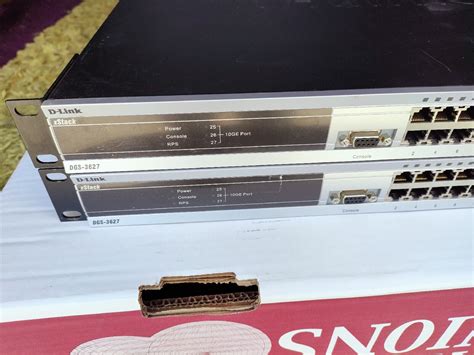 D Link Xstack Dgs 3627 24 Port Gigabit Ethernet Switch For Sale Online Ebay