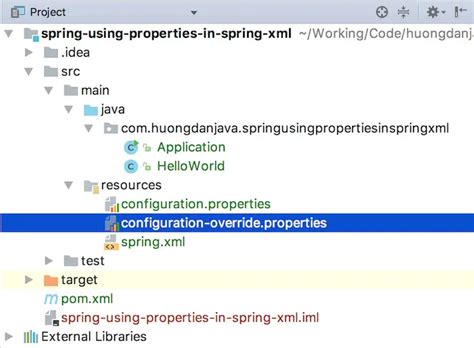 Using Properties In Spring Configuration File Huong Dan Java
