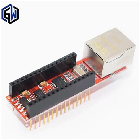 1pcs enc28j60 ethernet shield v1 0 nano 3 0 rj45 webserver module