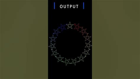 Draw Multiple Star Patterns In Python Using Turtle Graphics Pythonlearning Codingart