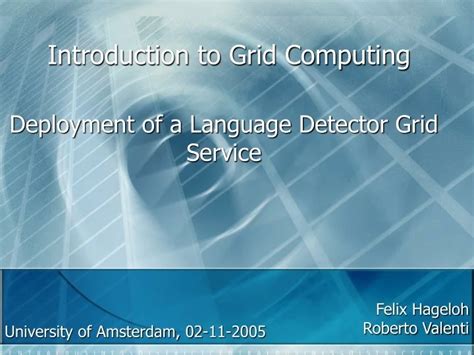 PPT Introduction To Grid Computing PowerPoint Presentation Free Download ID