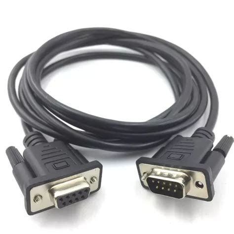 Cabo Serial 9 Pinos Macho X Fêmea Rs232 Db9 1 5 Metros Nfe R 30 Em Valinhos São Paulo