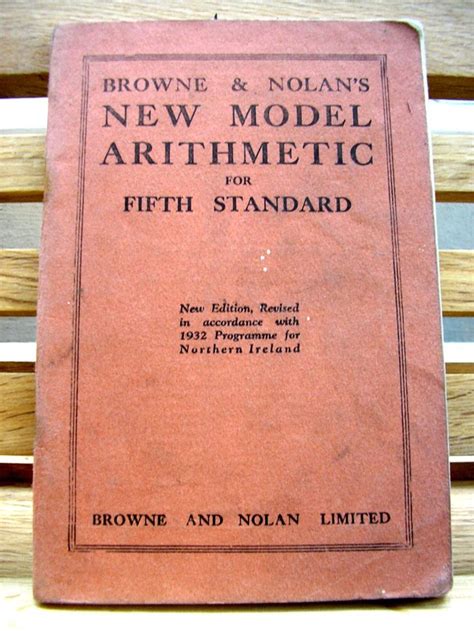 Vintage 1930s School Text Book Browne And Nolans New Etsy Textbook
