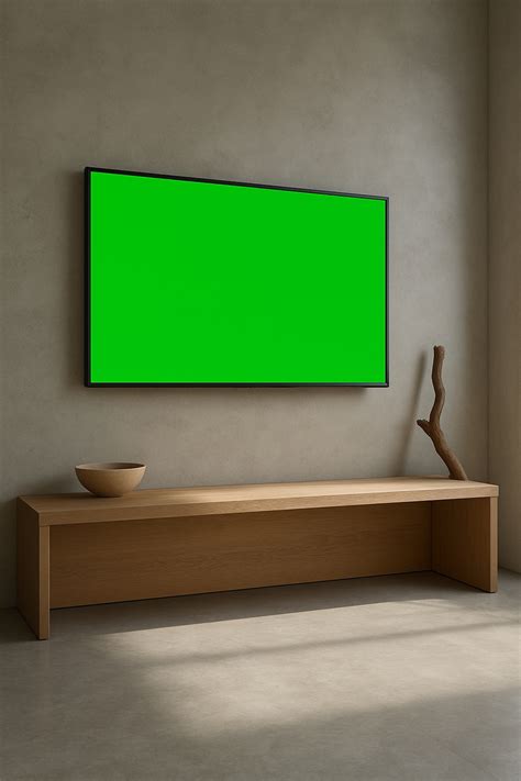 Modern Minimalist Interior Design Scene With Record Player Mockup Playground