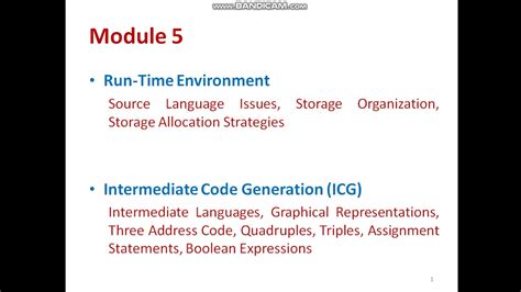 Compiler Design Intermediate Code Generation Part 1 Youtube