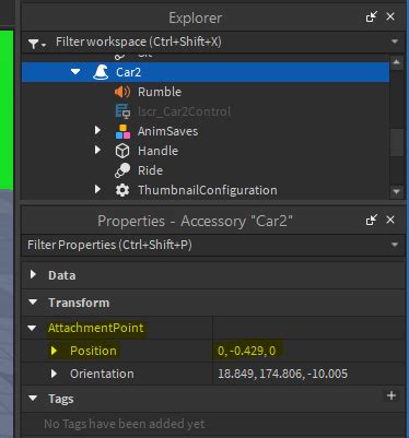How Do You Size Position The Accessory Correctly On Such Type Of Avatar