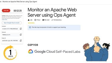 Monitor An Apache Web Server Using Ops Agent 2024 Gsp1108 Qwiklabsarcade2024 Youtube