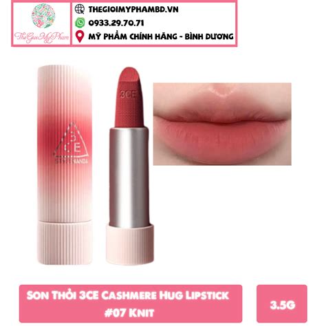 Son Thỏi 3ce Cashmere Hug Lipstick 07 Knitson Thỏi 3ce Cashmere Hug
