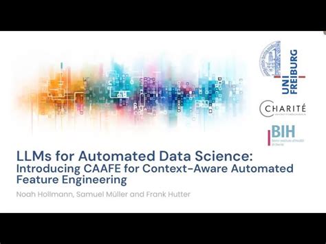 Free Video Llms For Automated Data Science Introducing Caafe For