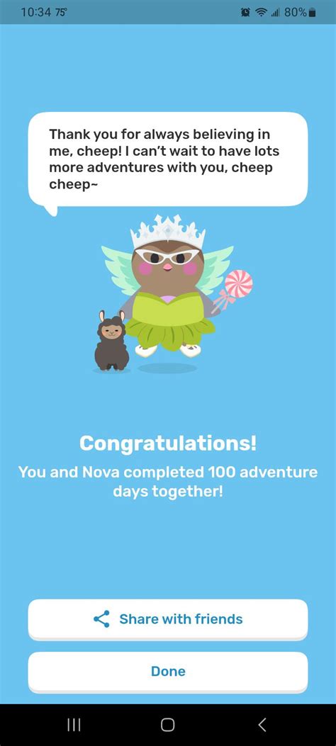 Made 💯 Days With Nova Rfinch