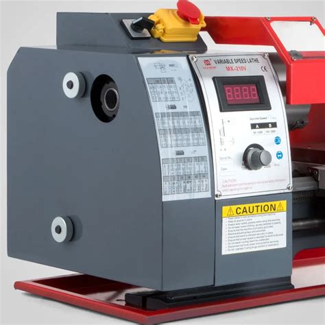 Metal Lathe 750W Mini Bench CNC Lathe Variable Spindle Speed Lathe Machine For Mini Precision