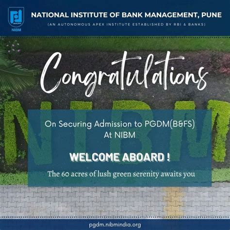 Janhavi Maddhesiya On Linkedin Nibm Mbafinance Collegelife Bankingindustry Success Rbi