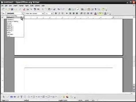 How To Create A Table Of Contents In Openoffice Writer Software Tips Wonderhowto