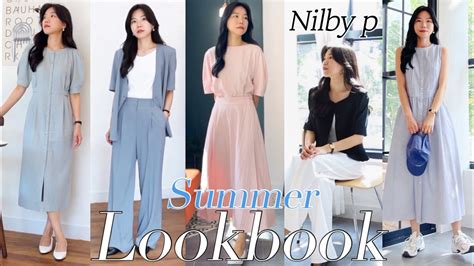 여름데일리룩🍋🏄‍♀️출근룩부터 하객룩 데이트룩 휴가룩까지 다양하게 준비한 룩북 With닐바이피 통 큰 구독자 이벤트 원피스 반팔 자켓 여름 슬랙스 화이트 팬츠