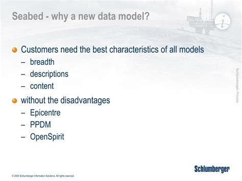 PPT Standards In Seabed Data Modeling Overview For POSC PowerPoint Presentation ID