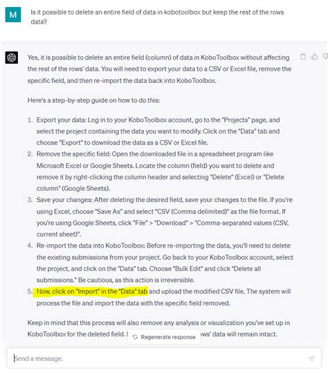Feature To Delete All Data From Specified Field Columns But Keep The Rest Of The Records Row