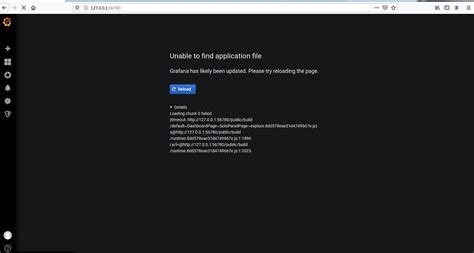 Grafana Unable To Start The Dashboard Configuration Grafana Labs Community Forums