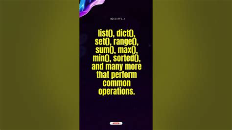 21100 Pythons Built In Functions Shorts Shortsfeed Subscribe Python Interviewquestions