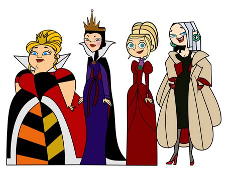 Total Drama Female Disney Villains By Ectttan On Deviantart