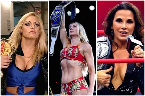 Top 5 Female Wwe Wrestlers According To No Of Titles