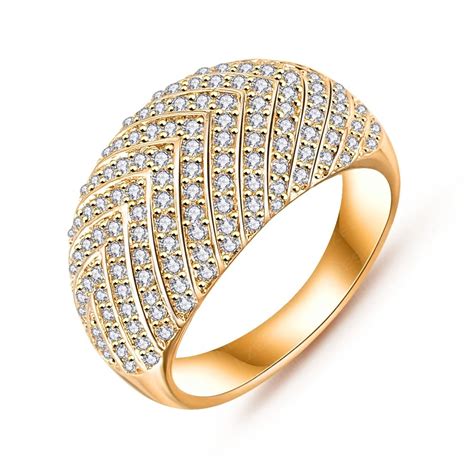 2015 New Style Arrows Motif Ring Ring New Platinum 18K Gold Plated