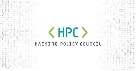 Hacking Policy Council