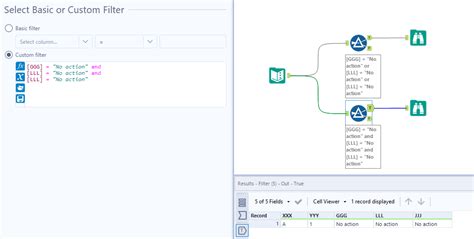 Solved Custom Filter Alteryx Community