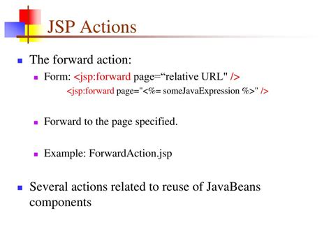 ppt jsp powerpoint presentation free download id 3845501