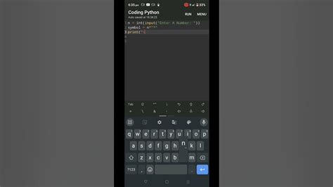 Square Pattern In Python🐍shorts D Codeing Developer Education