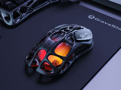 Mercury M2 Wireless Gaming Mouse Stealth Black｜gravastar