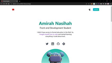 Nor Amirah Nasihah On Linkedin Nextjs Work Love Css Html Tailwind Vercel Design Mode