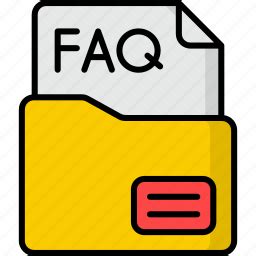 Frequently Asked Questions FAQ Icons By Vector Squad