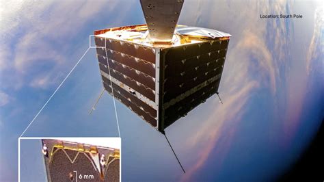 An Object Struck A Satellite In Earths Orbit Leaving A Hole Blog