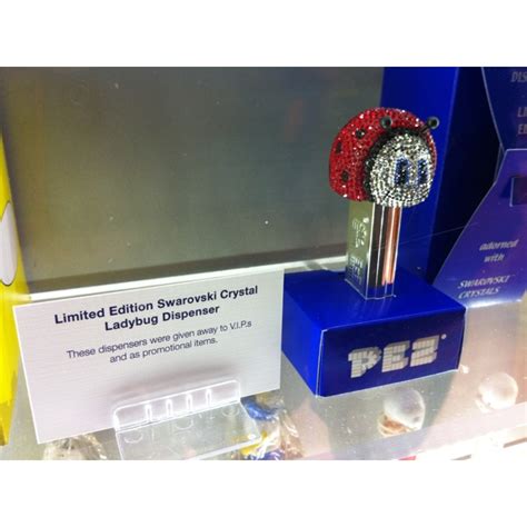 Swarovski Crystal Ladybug Pez Dispenser In Loooooove Swarovski Crystals Ladybug Candy Dispenser
