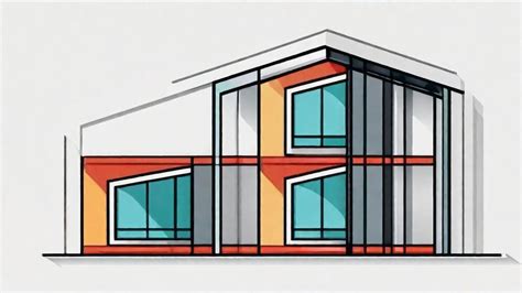 Premium Photo Angular Architecture Design