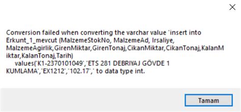 Sql Stored Procedure Inserting Convert Error Microsoft Qanda