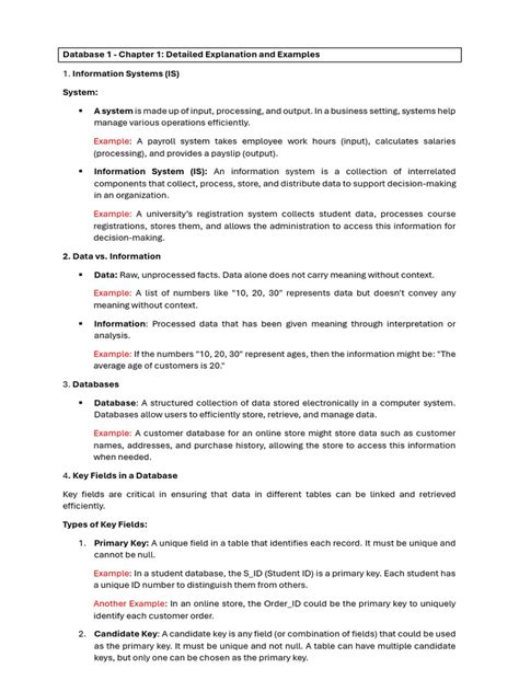 Detailed Explanation And Examples Conceptual Phase Part 1 Pdf Databases Information