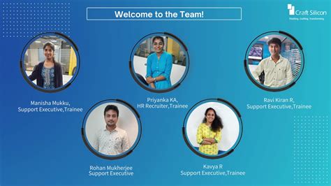 Video Craft Silicon Asia On Linkedin Welcome To The Team Craft