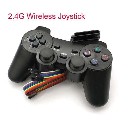 2 4g Wireless Game Gamepad Joystick For Ps2 Controller Sony Playstation