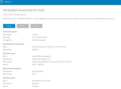 How To Identify The Dell Enterprise Security Suite Pro Version Dell Us